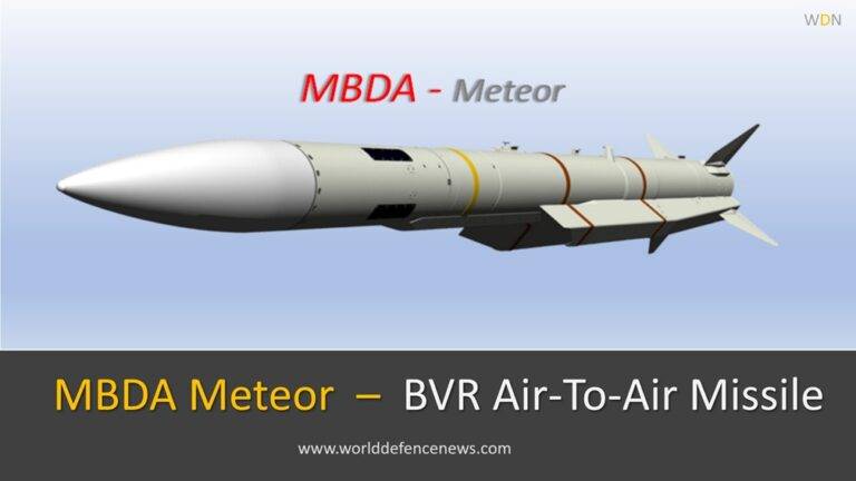 Meteor Missile - Lethal Air Combat BVR Air-To-Air Missile By MBDA